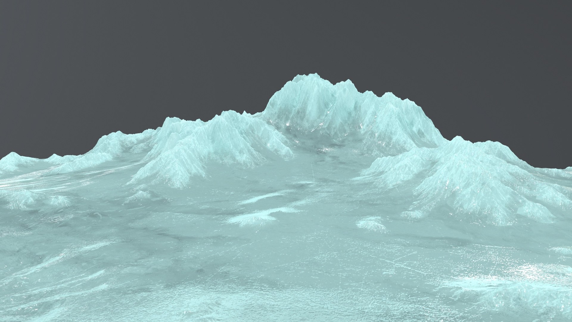 Snow Mountain 3D - TurboSquid 1982766