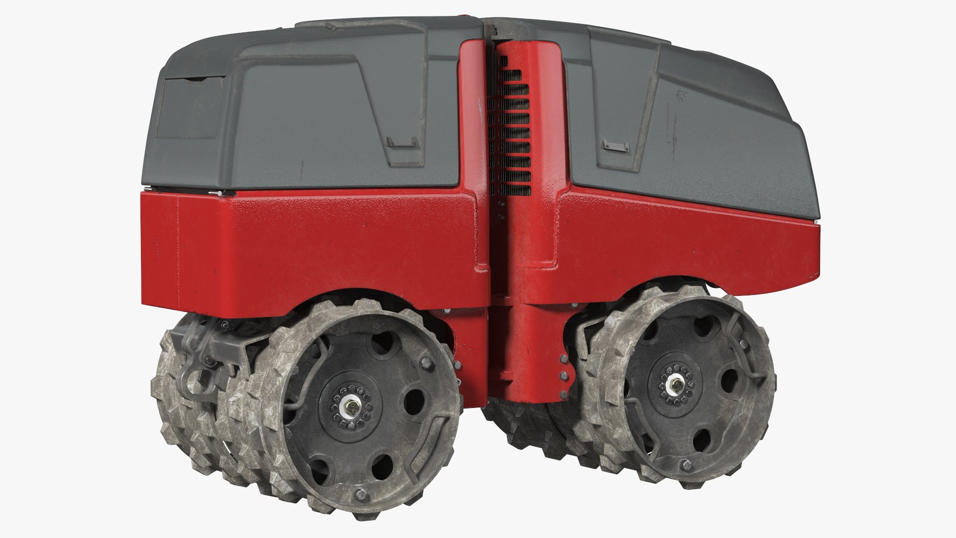 3D Vibratory Trench Roller Dirty Rigged - TurboSquid 1728139