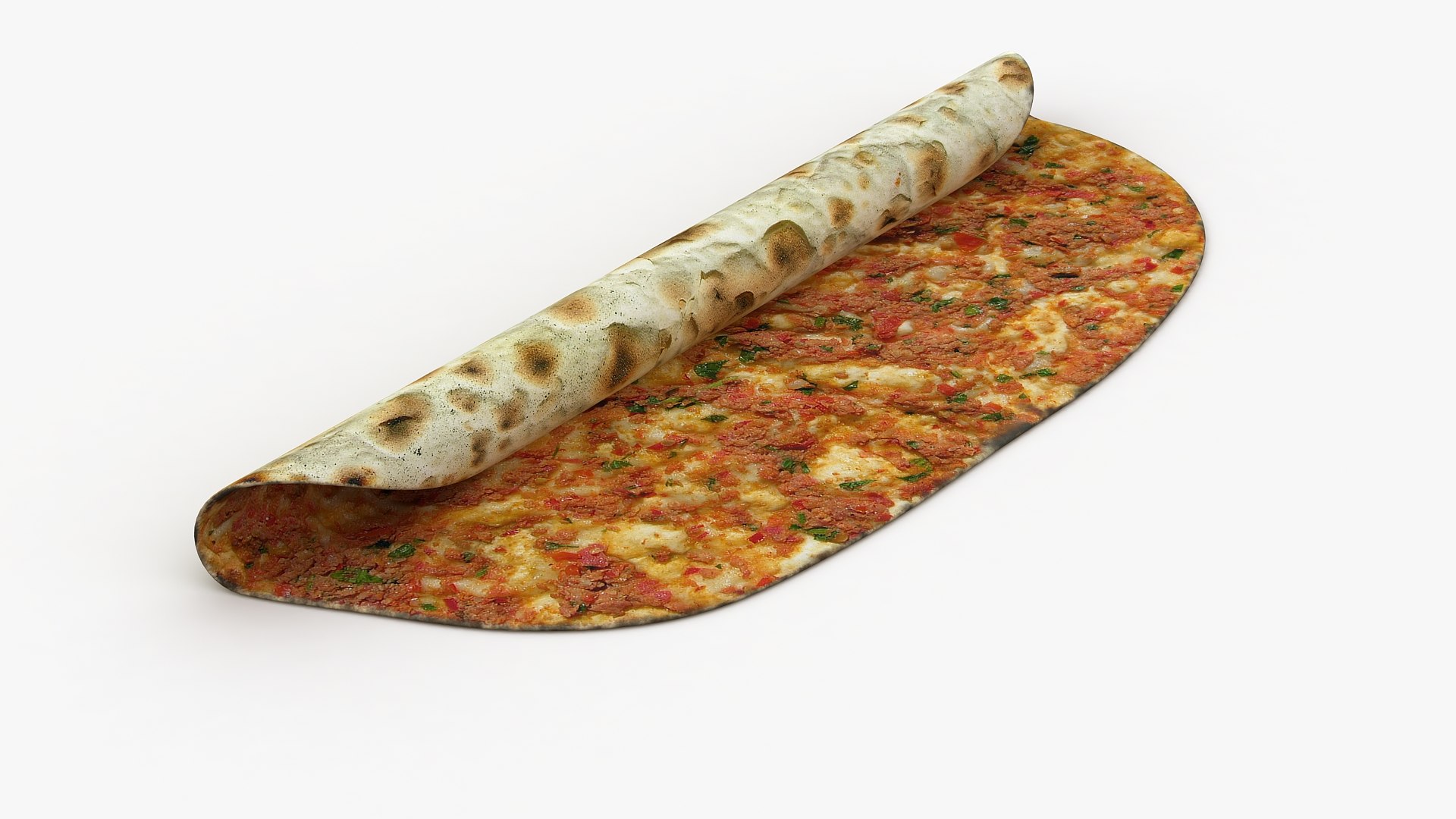 3D Turkish Lahmacun - TurboSquid 1479081