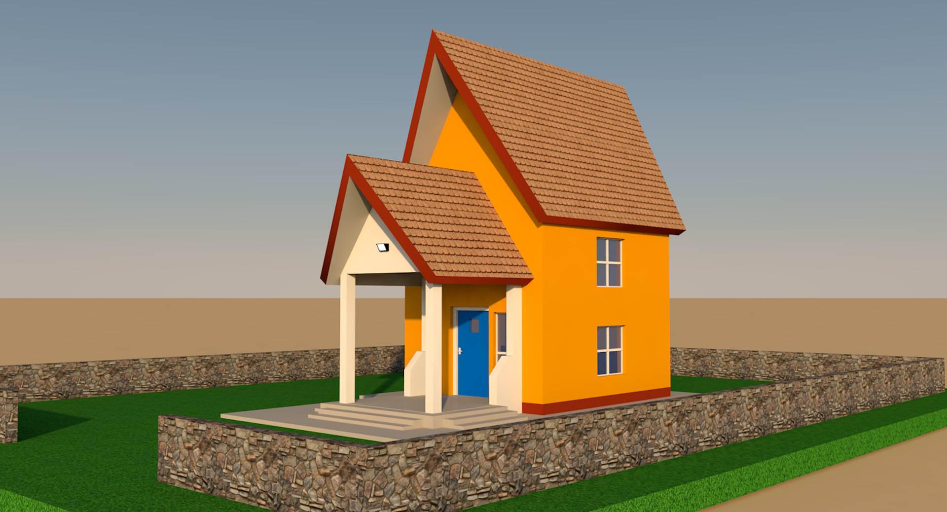 modelo 3d Casa de dibujos animados - TurboSquid 1737955