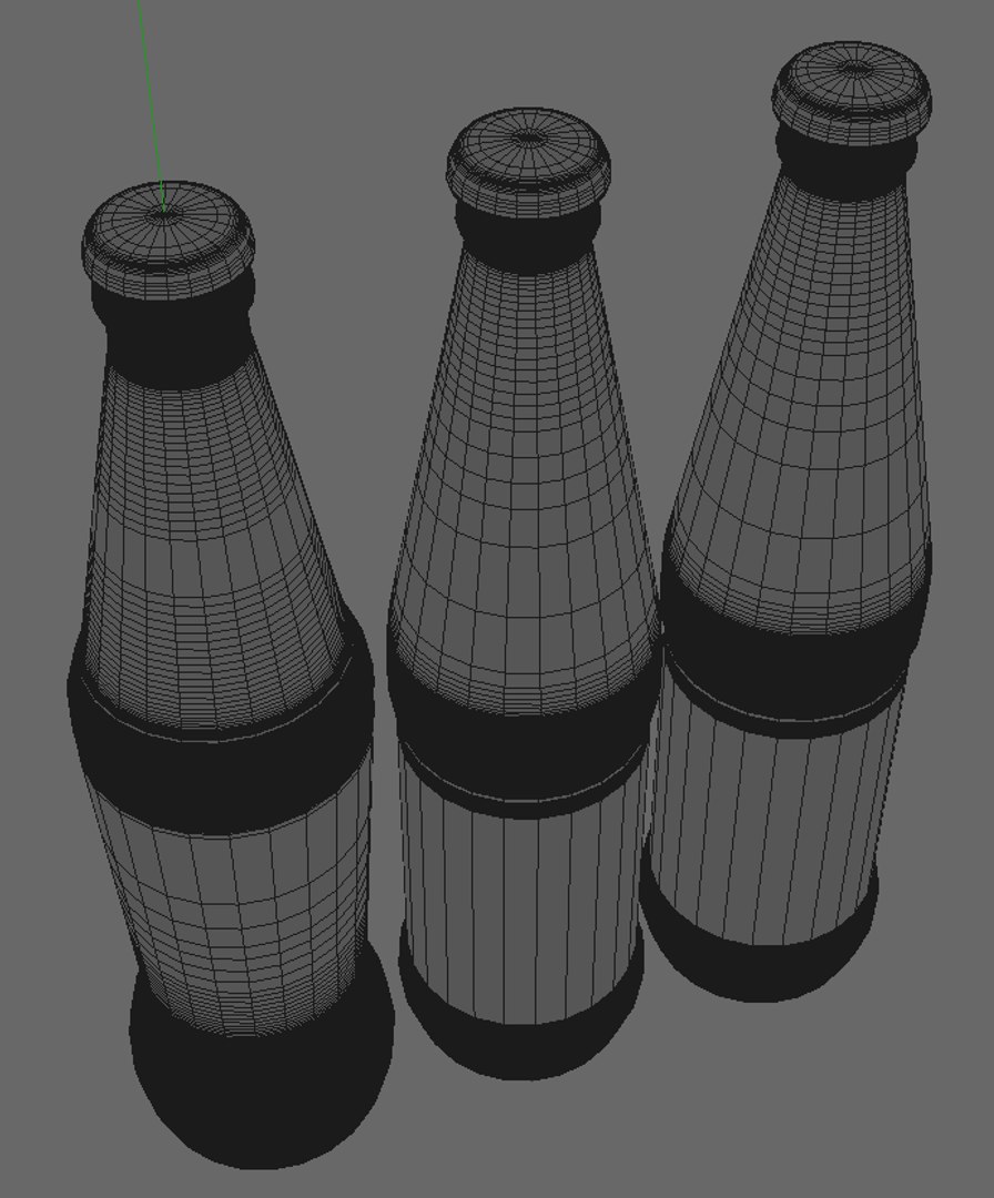 355ml Bottles Sprite Fanta 3ds