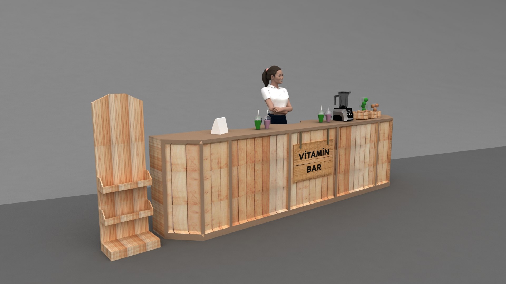 3D Vitamin Bar model - TurboSquid 1818930