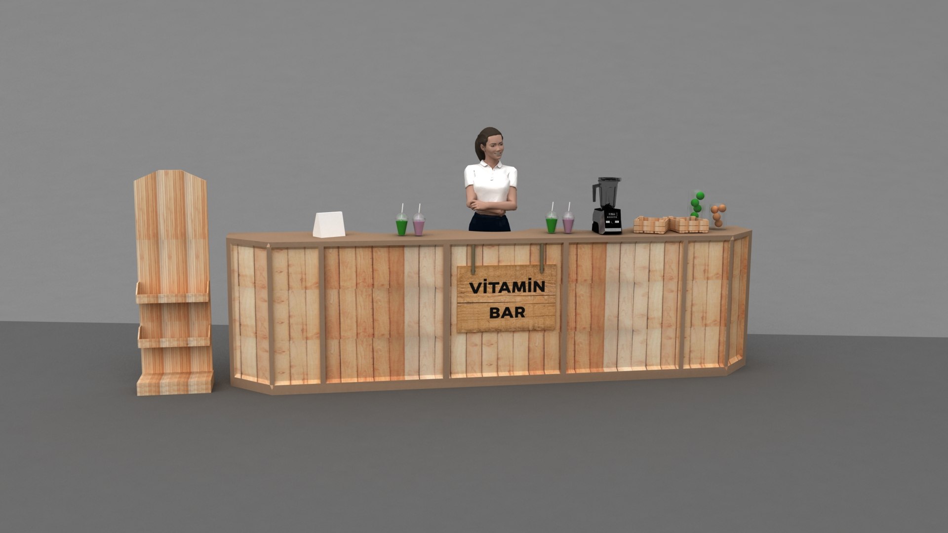 3D Vitamin Bar model - TurboSquid 1818930