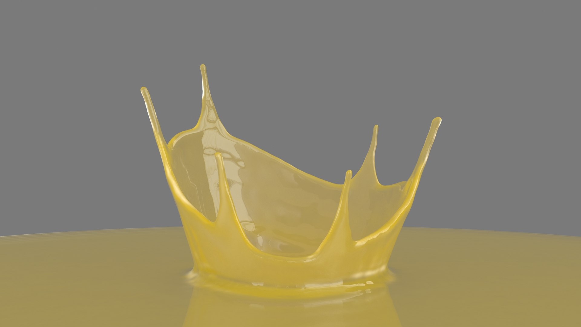 Liquid Crown Splash Realflow 3D - TurboSquid 1947878