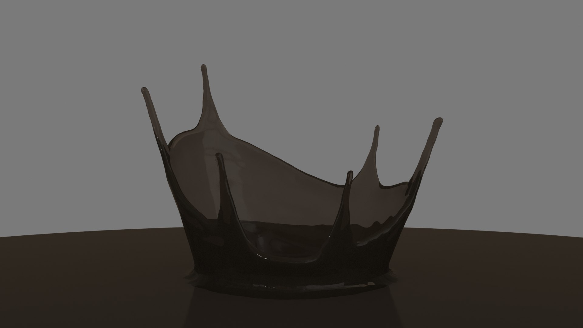 Liquid Crown Splash Realflow 3D - TurboSquid 1947878