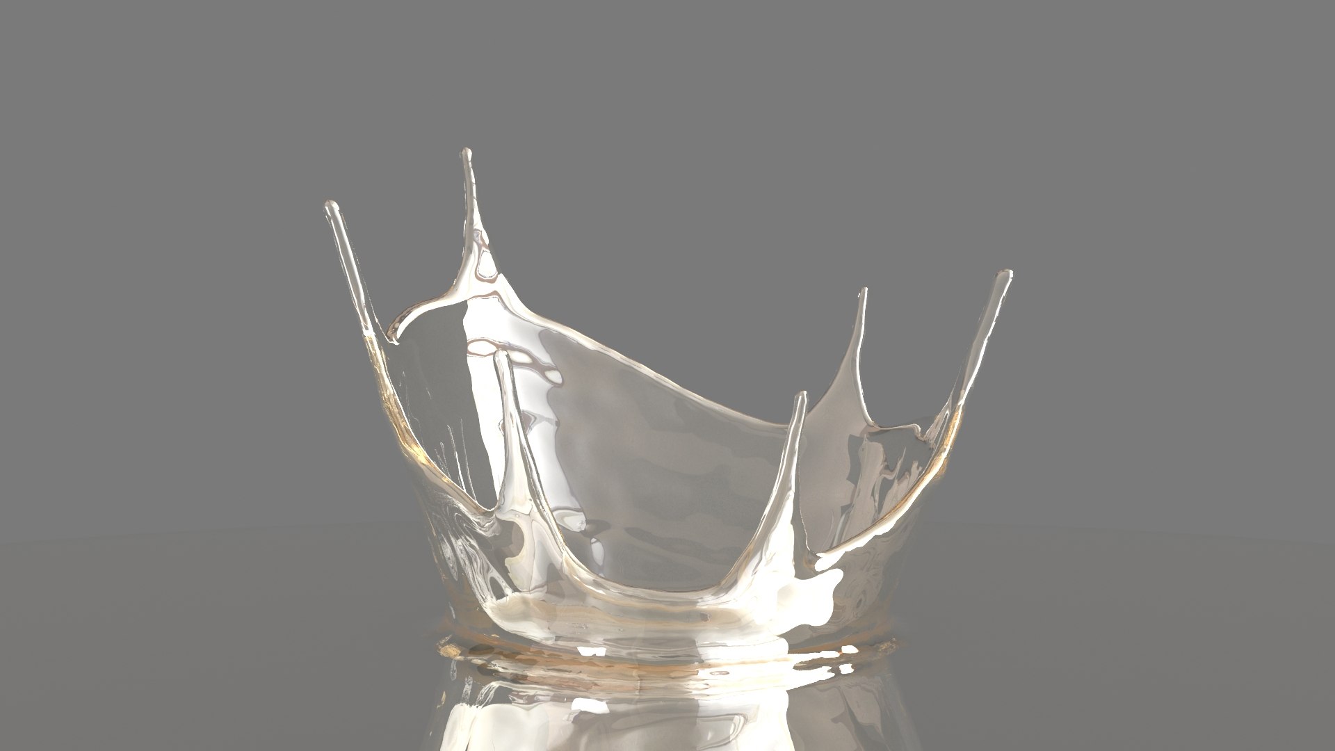 Liquid Crown Splash Realflow 3D - TurboSquid 1947878
