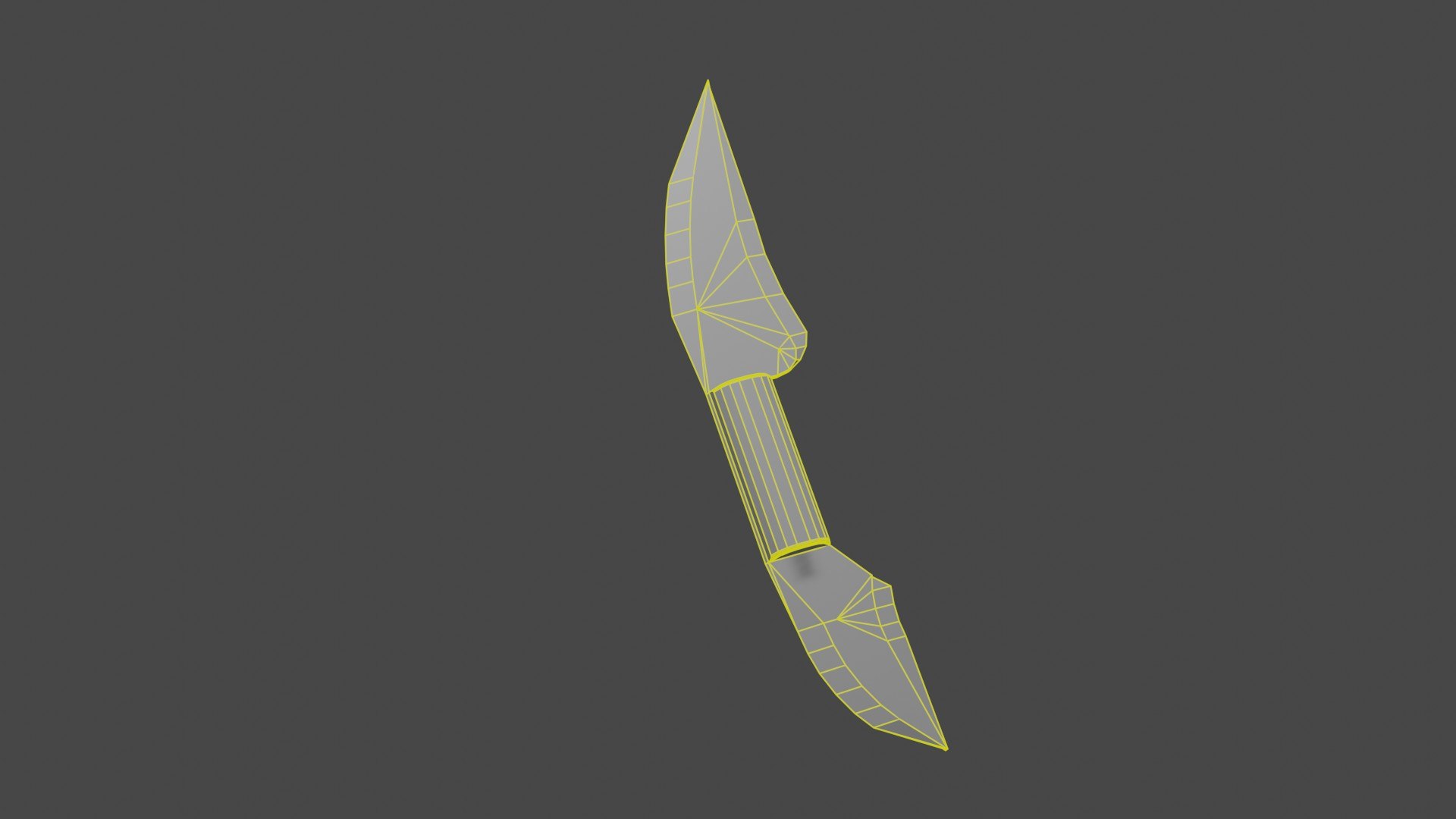 Dagger-glaive in mineral 3D - TurboSquid 1948084