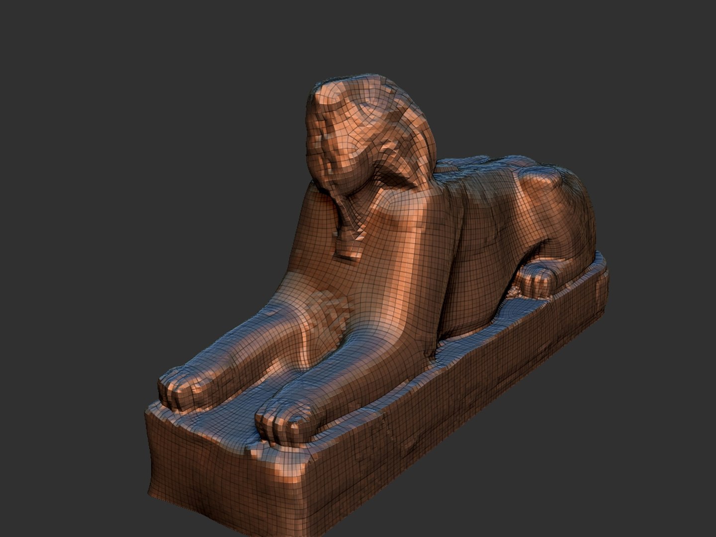 Sphinx Ancient Monument 3D Model - TurboSquid 1521222