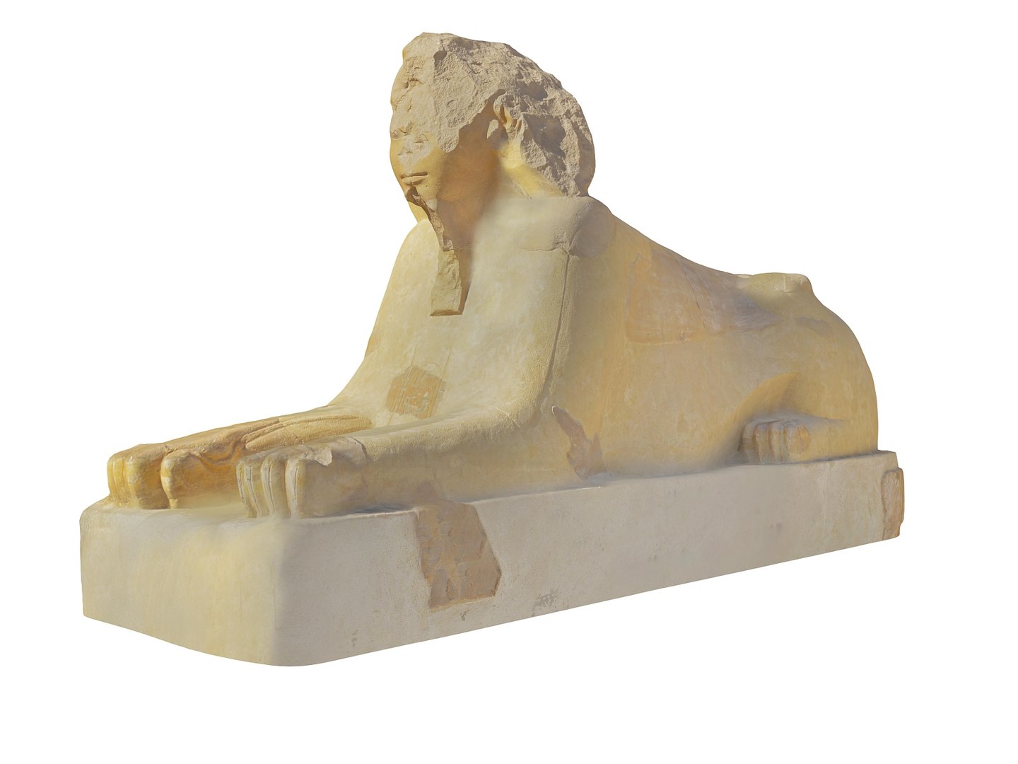 Sphinx Ancient Monument 3D Model - TurboSquid 1521222