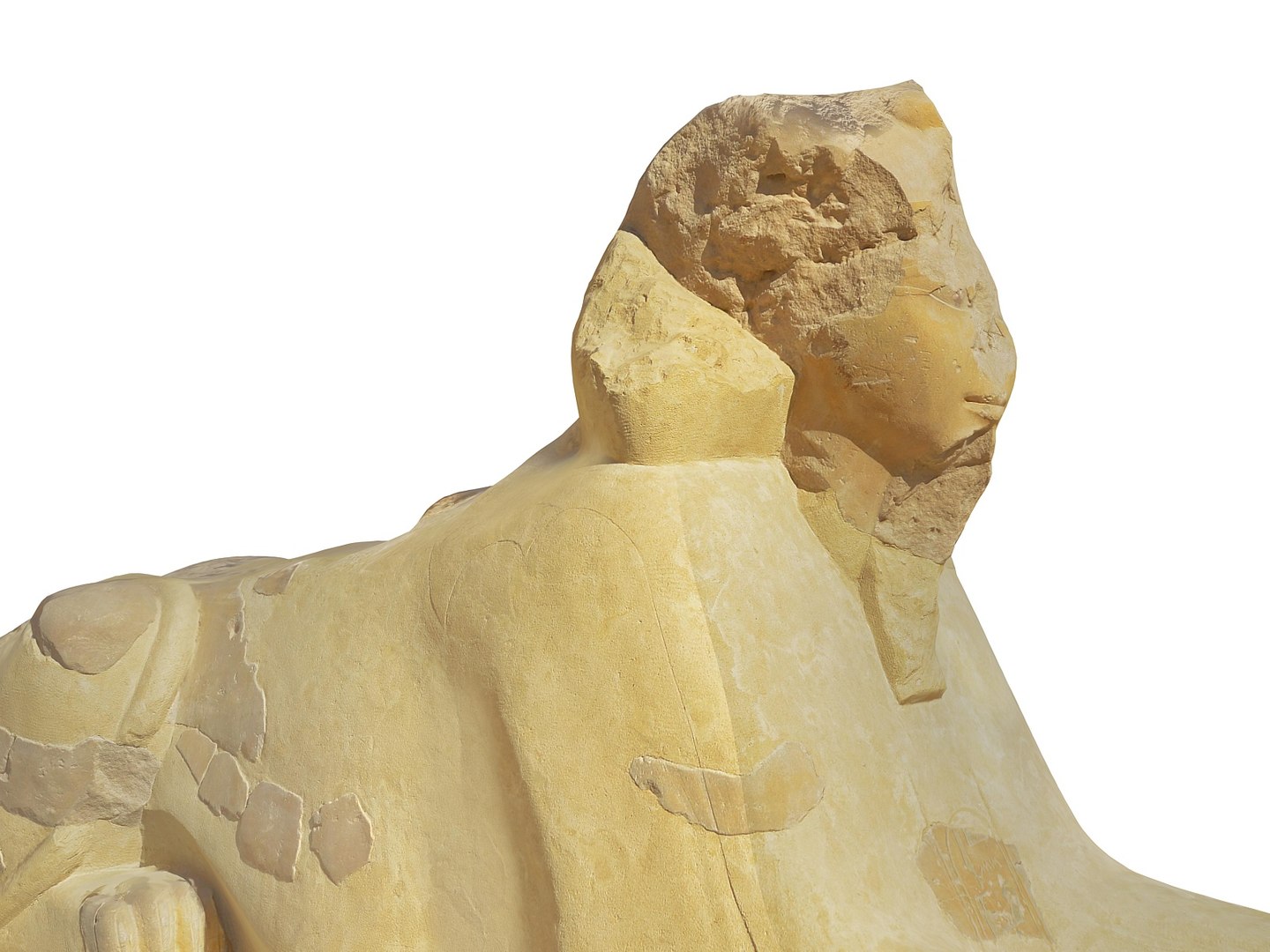 Sphinx Ancient Monument 3D Model - TurboSquid 1521222