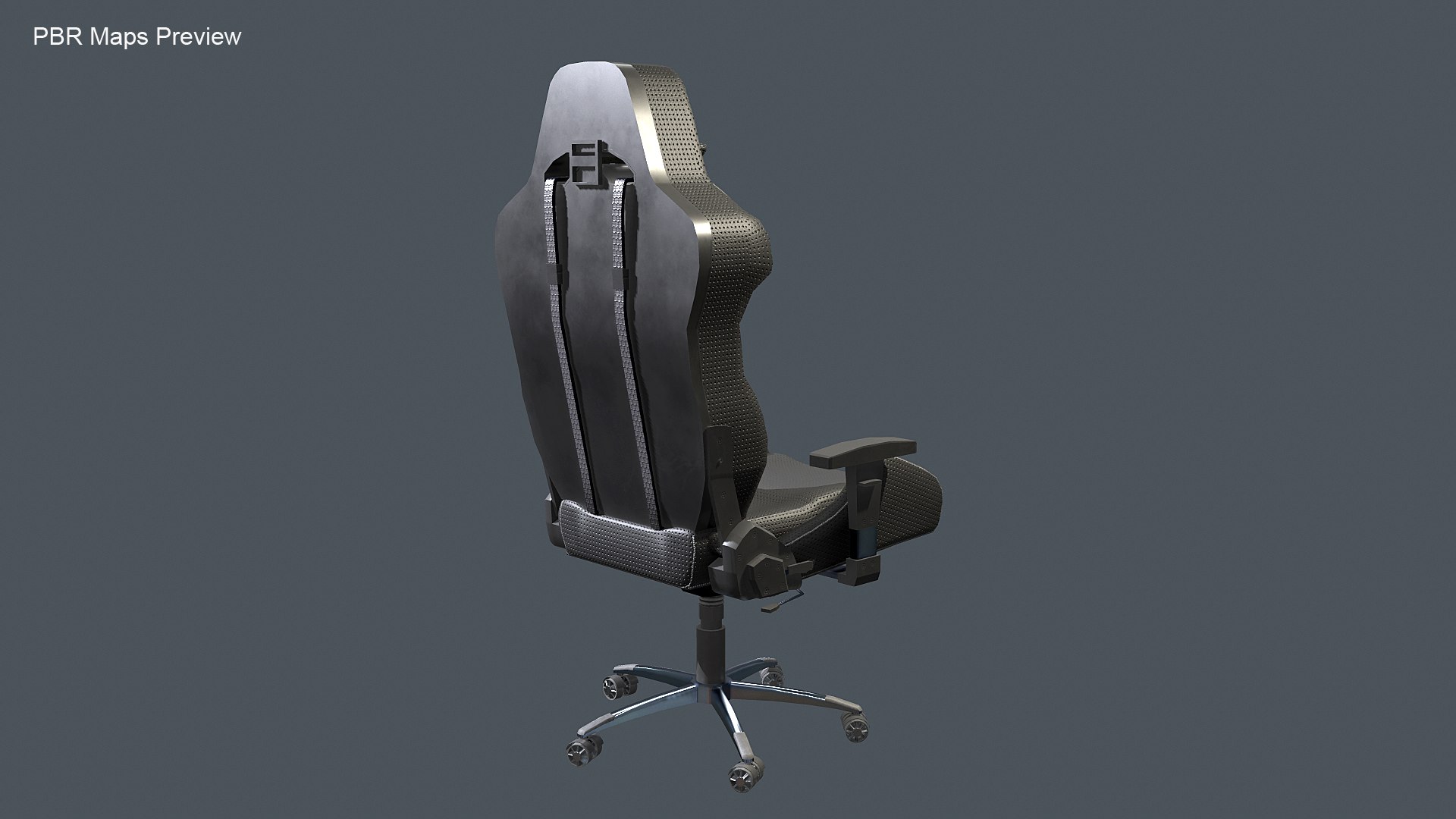 3D Gaming Chair Model - TurboSquid 2039997