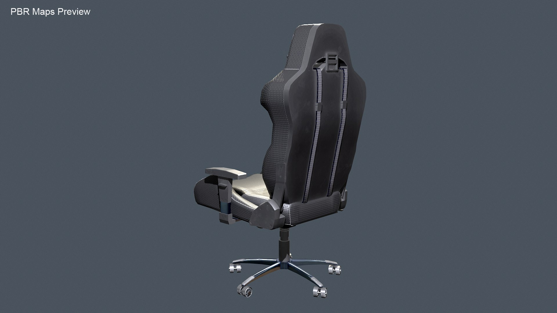 3D Gaming Chair Model - TurboSquid 2039997