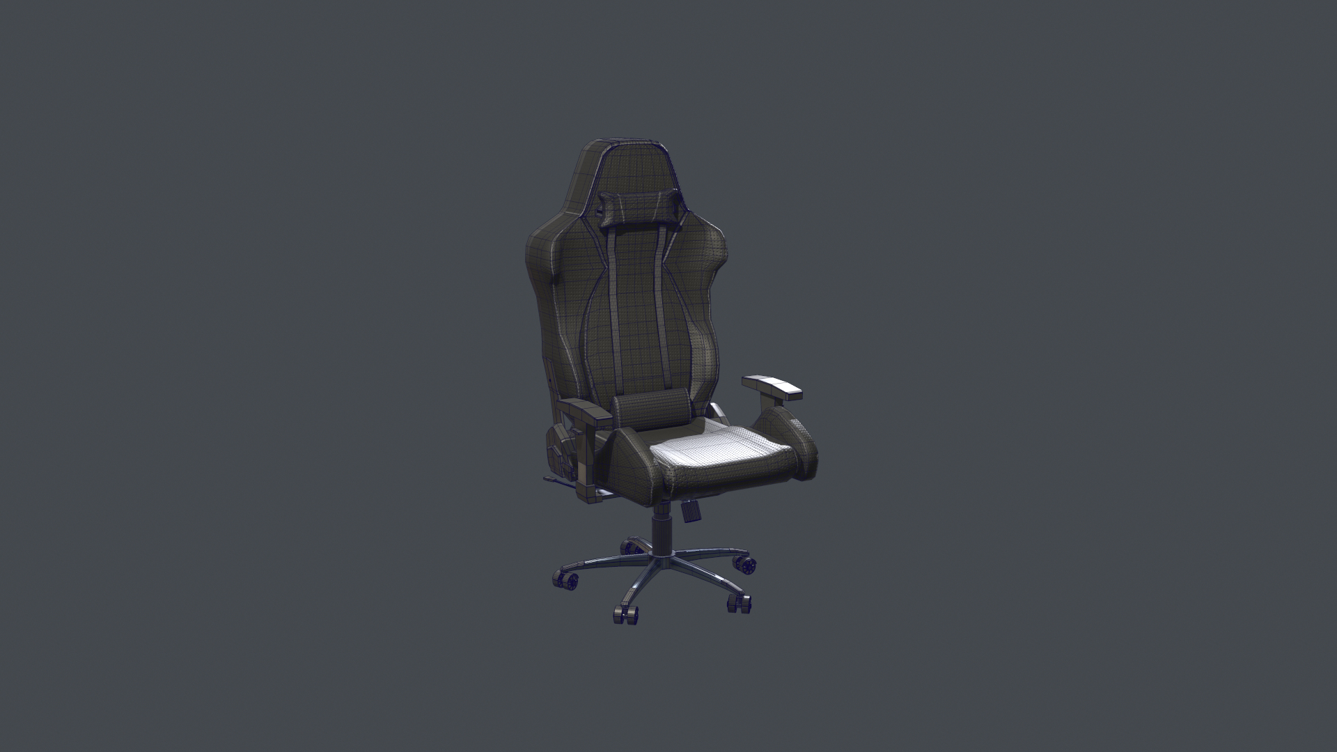 3D Gaming Chair Model - TurboSquid 2039997