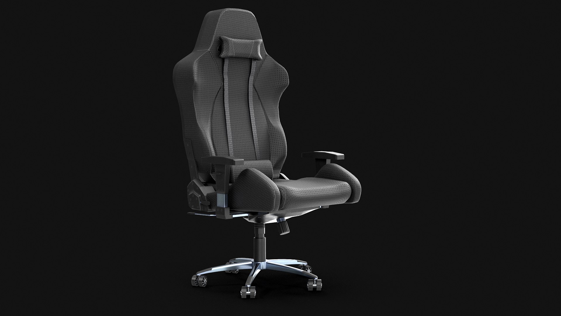 3D Gaming Chair Model - TurboSquid 2039997