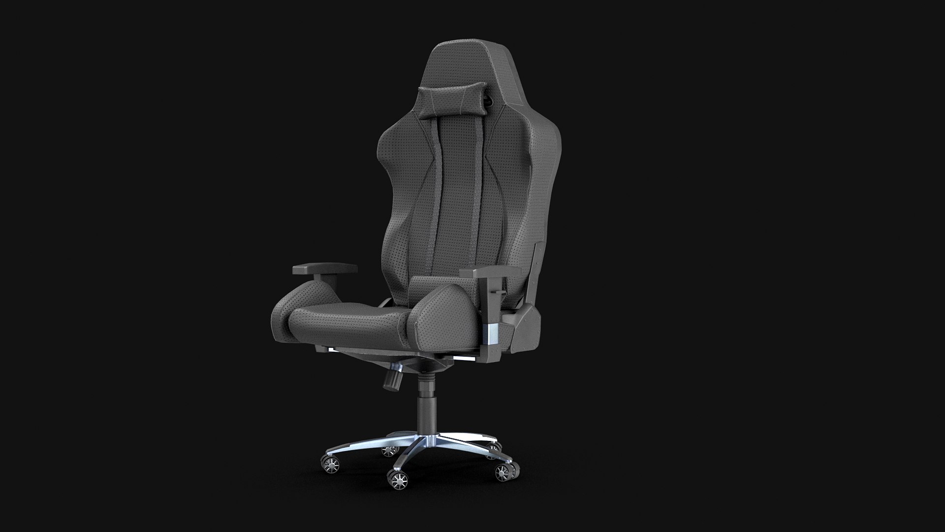 3D Gaming Chair Model - TurboSquid 2039997