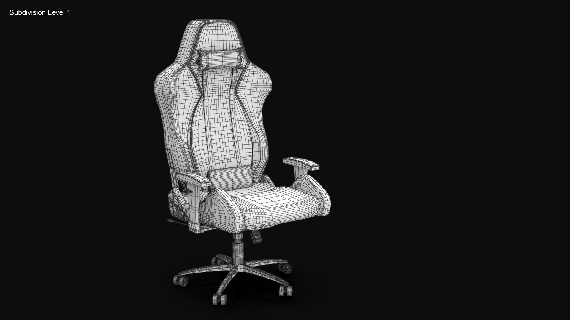 3D Gaming Chair Model - TurboSquid 2039997