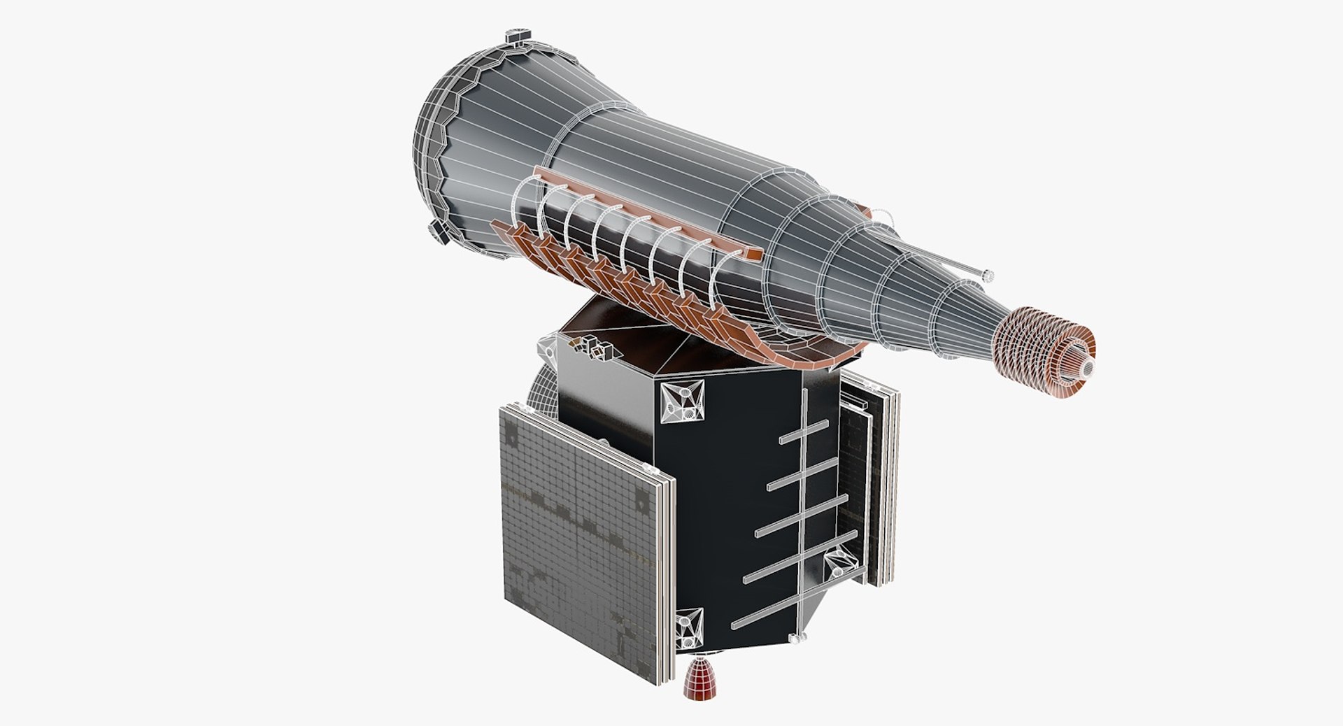 Generic Satellite 3D Model - TurboSquid 1609465