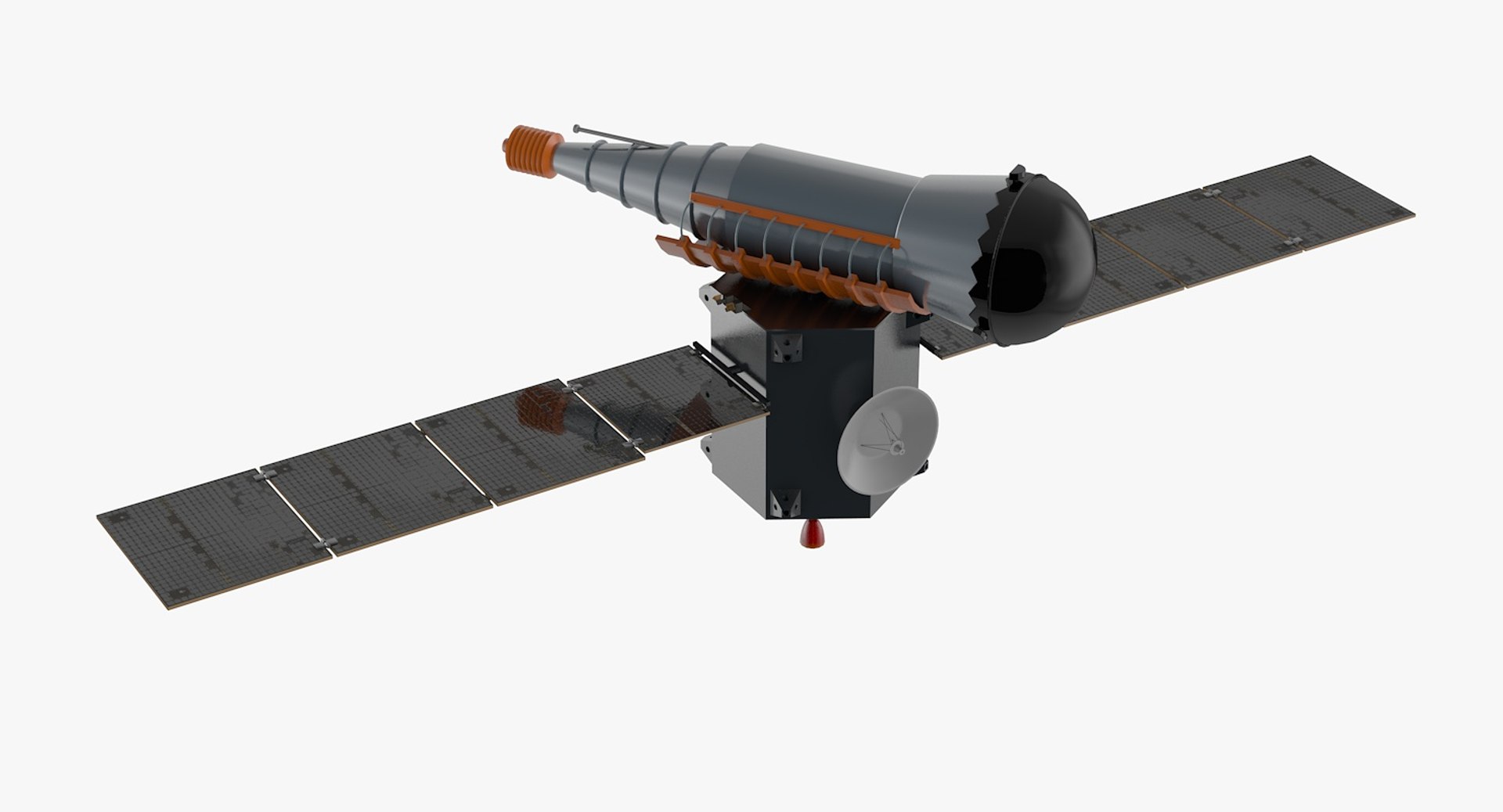 Generic Satellite 3D Model - TurboSquid 1609465