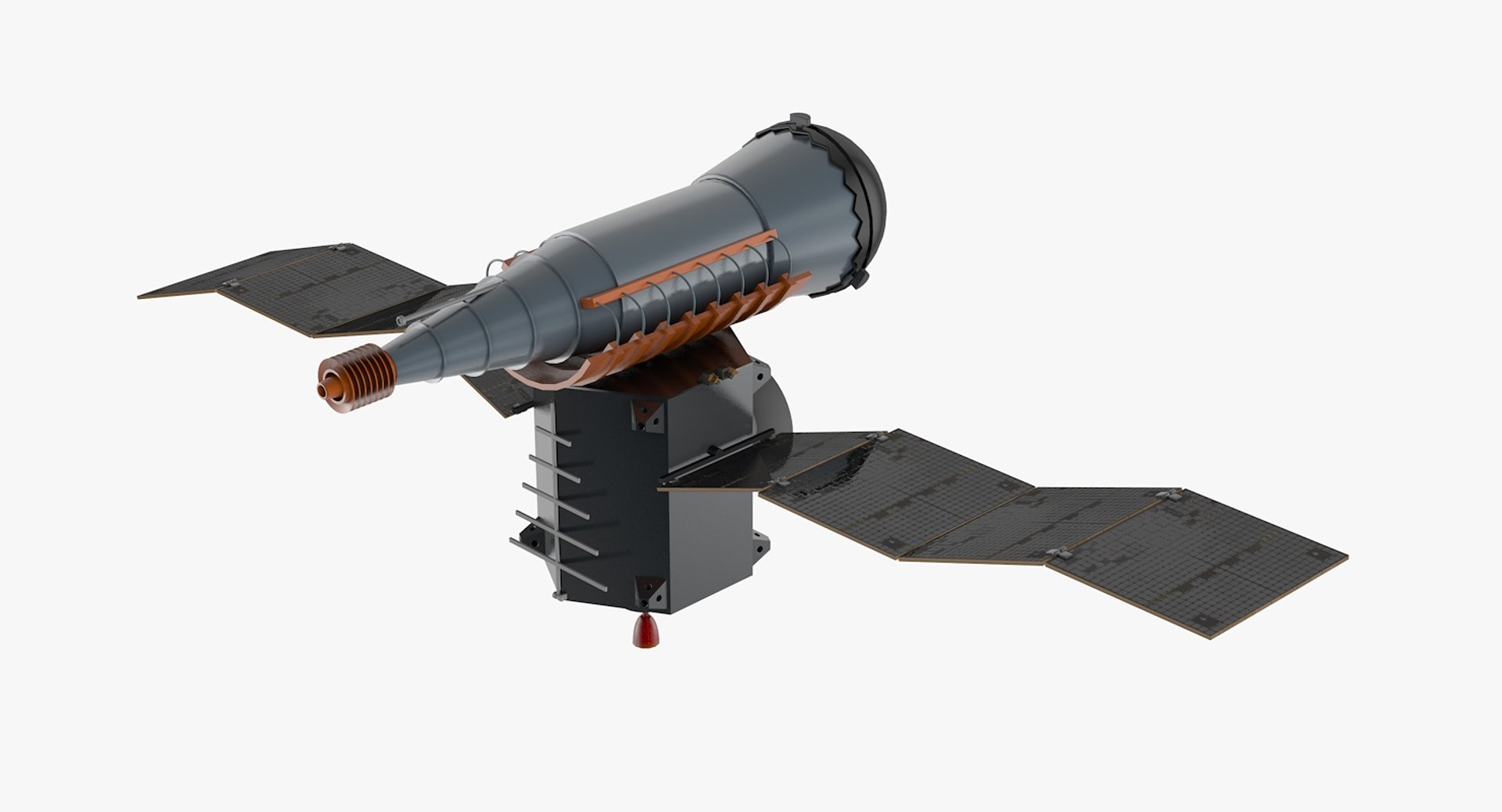Generic Satellite 3D Model - TurboSquid 1609465