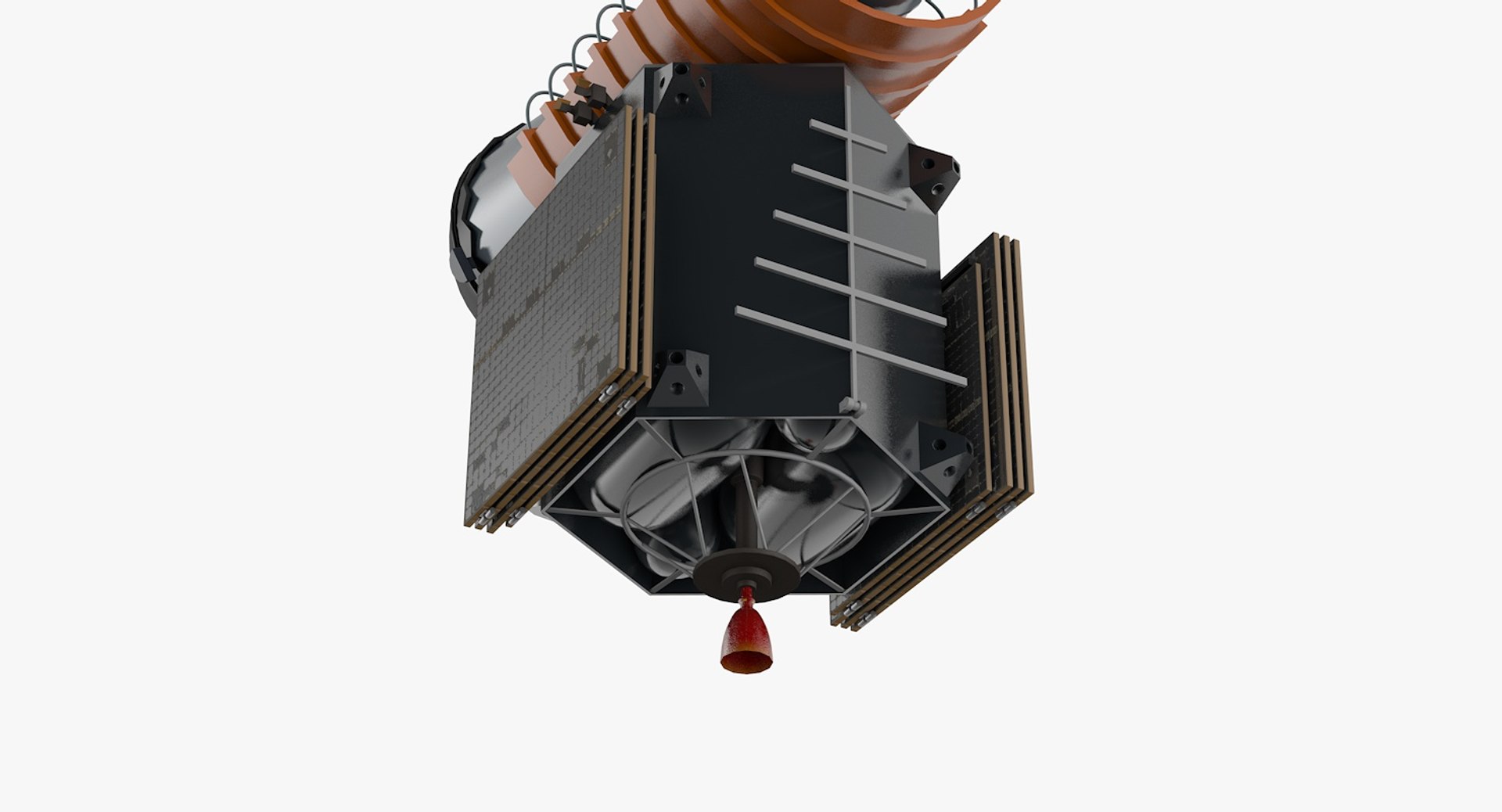 Generic Satellite 3D Model - TurboSquid 1609465