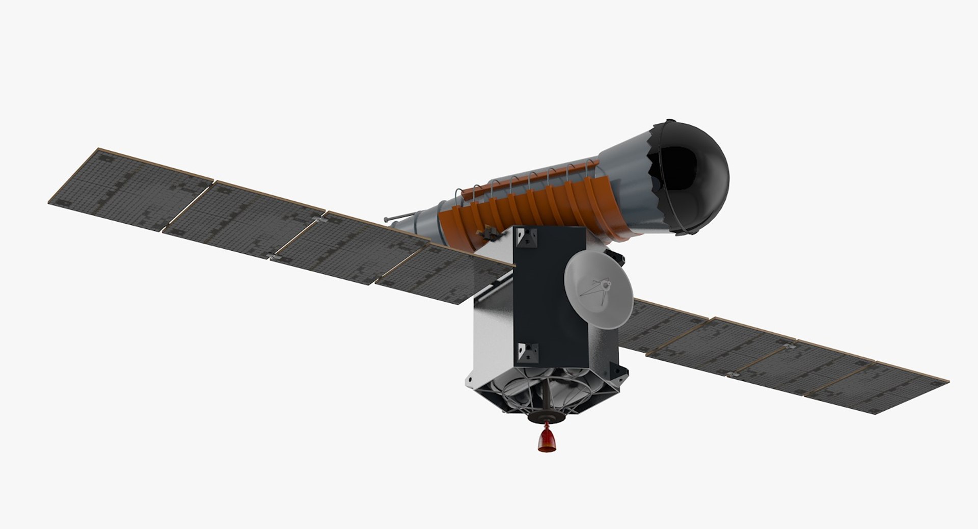 Generic Satellite 3D Model - TurboSquid 1609465