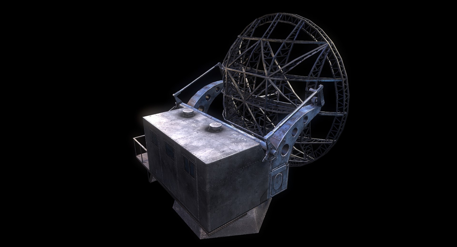 3D Radar Wwii Model - TurboSquid 1580095