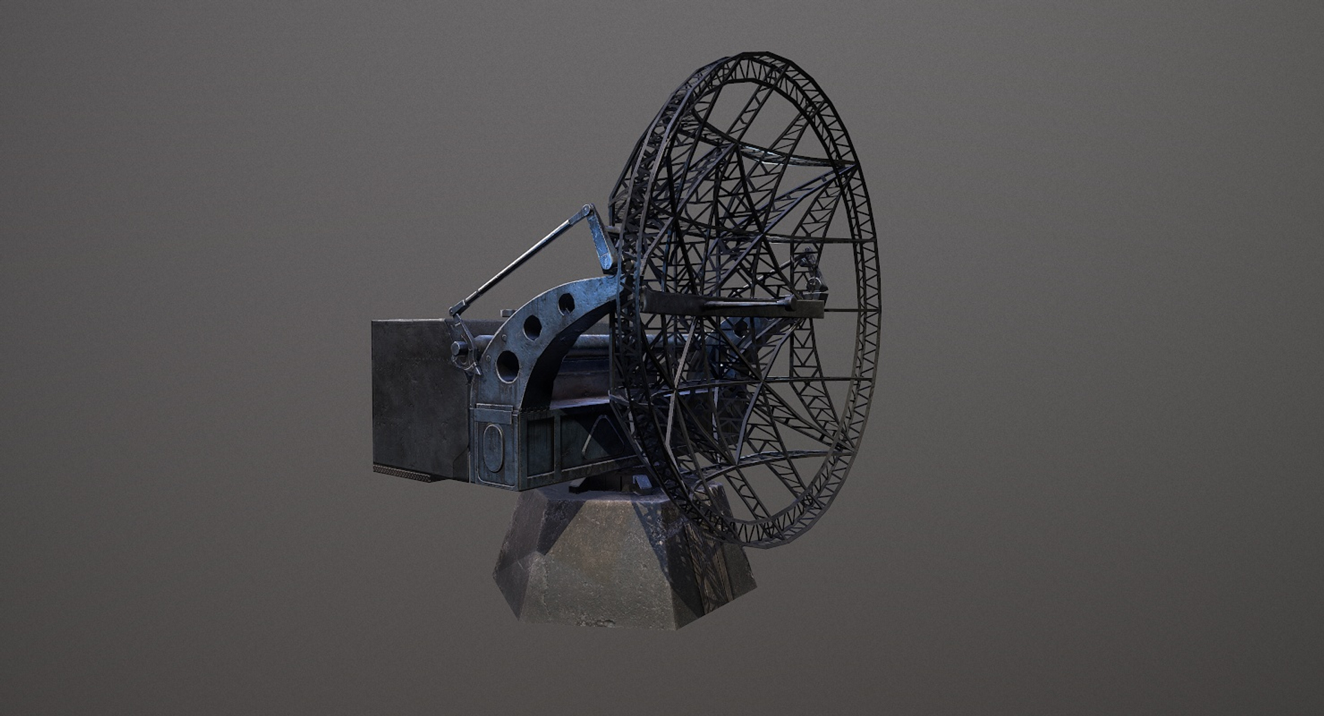 3D Radar Wwii Model - TurboSquid 1580095