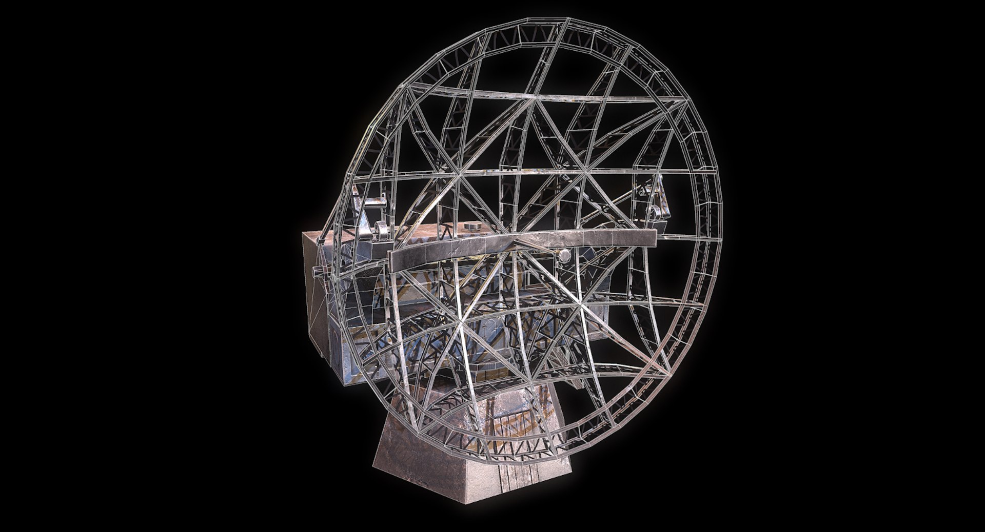 3D radar wwii model - TurboSquid 1580095