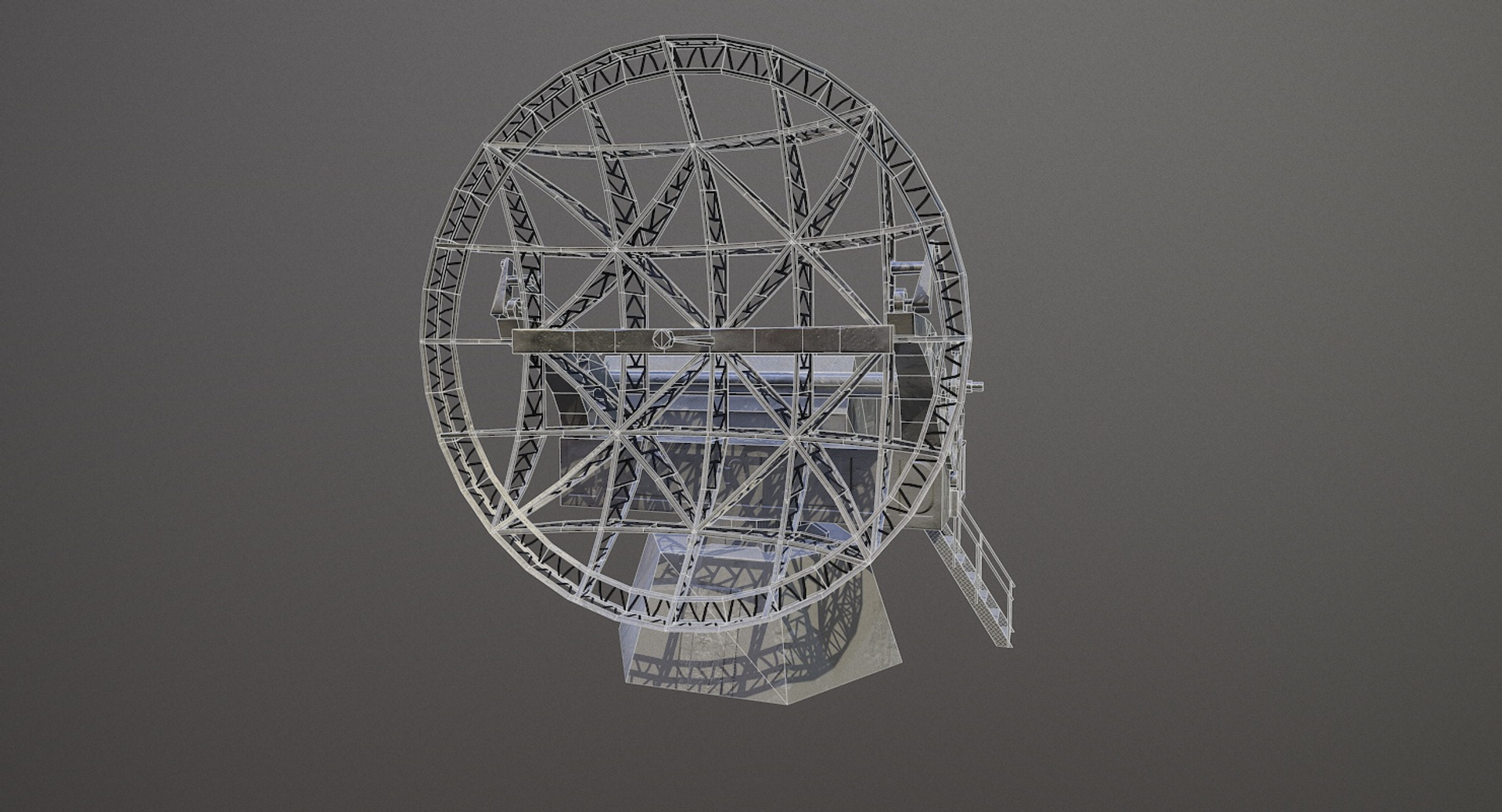 3D radar wwii model - TurboSquid 1580095