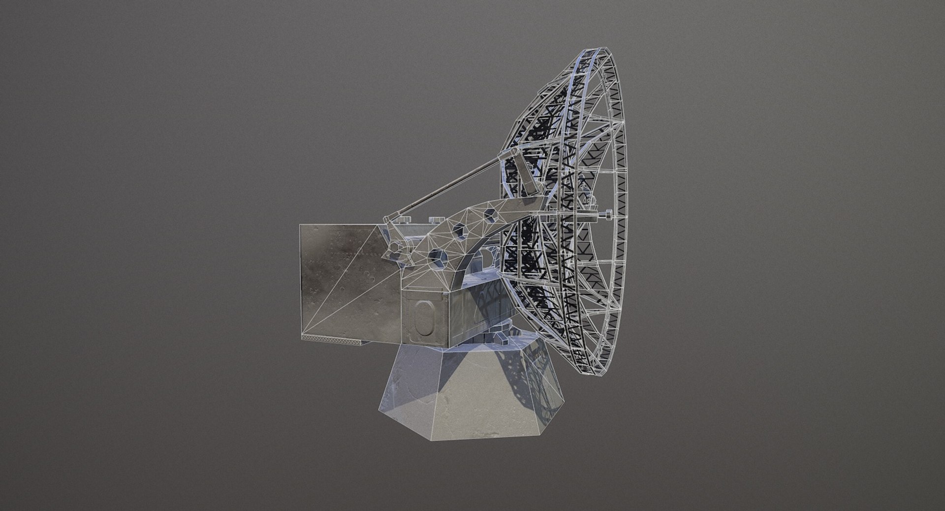 3D Radar Wwii Model - TurboSquid 1580095