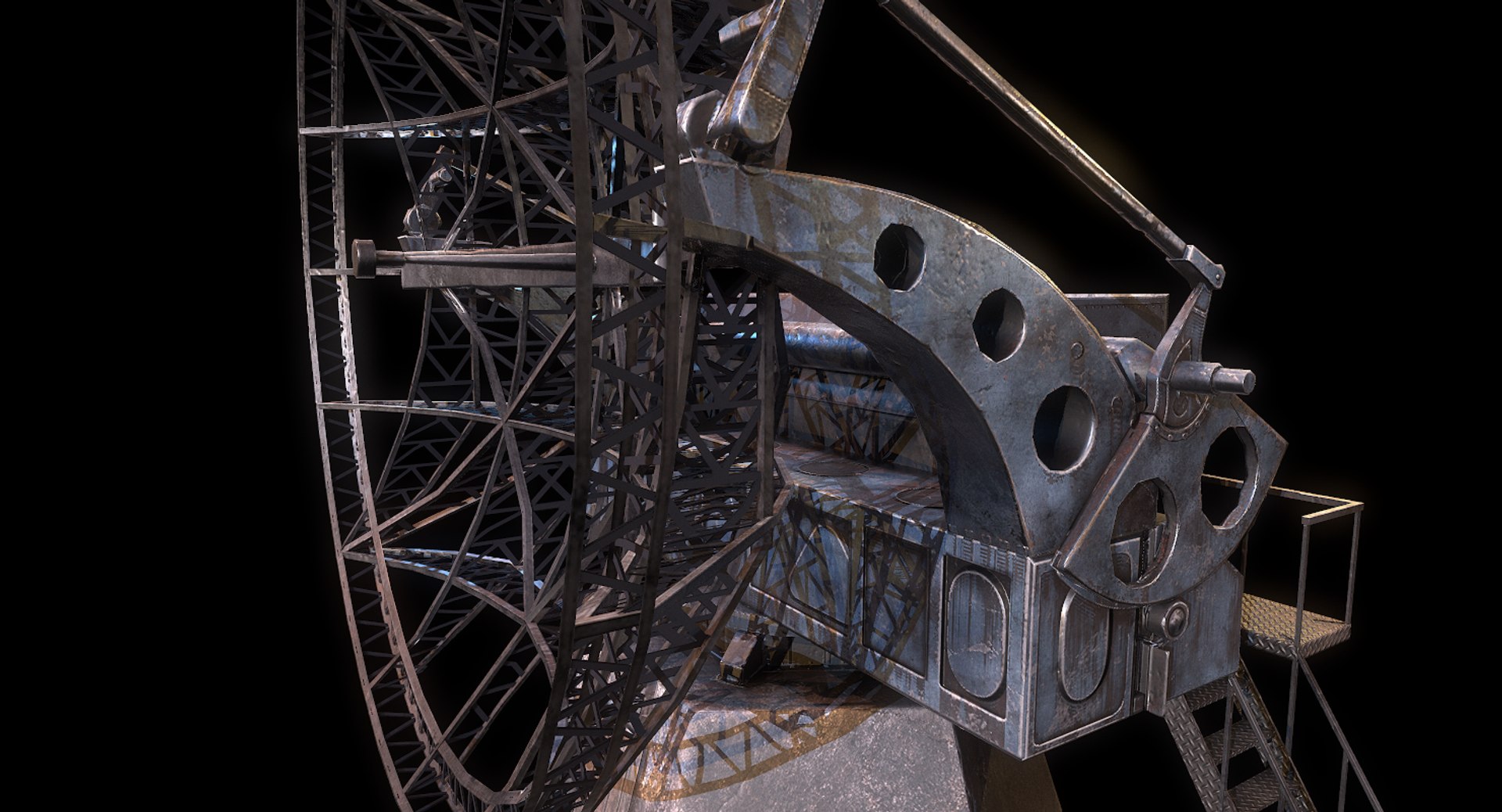 3D Radar Wwii Model - TurboSquid 1580095