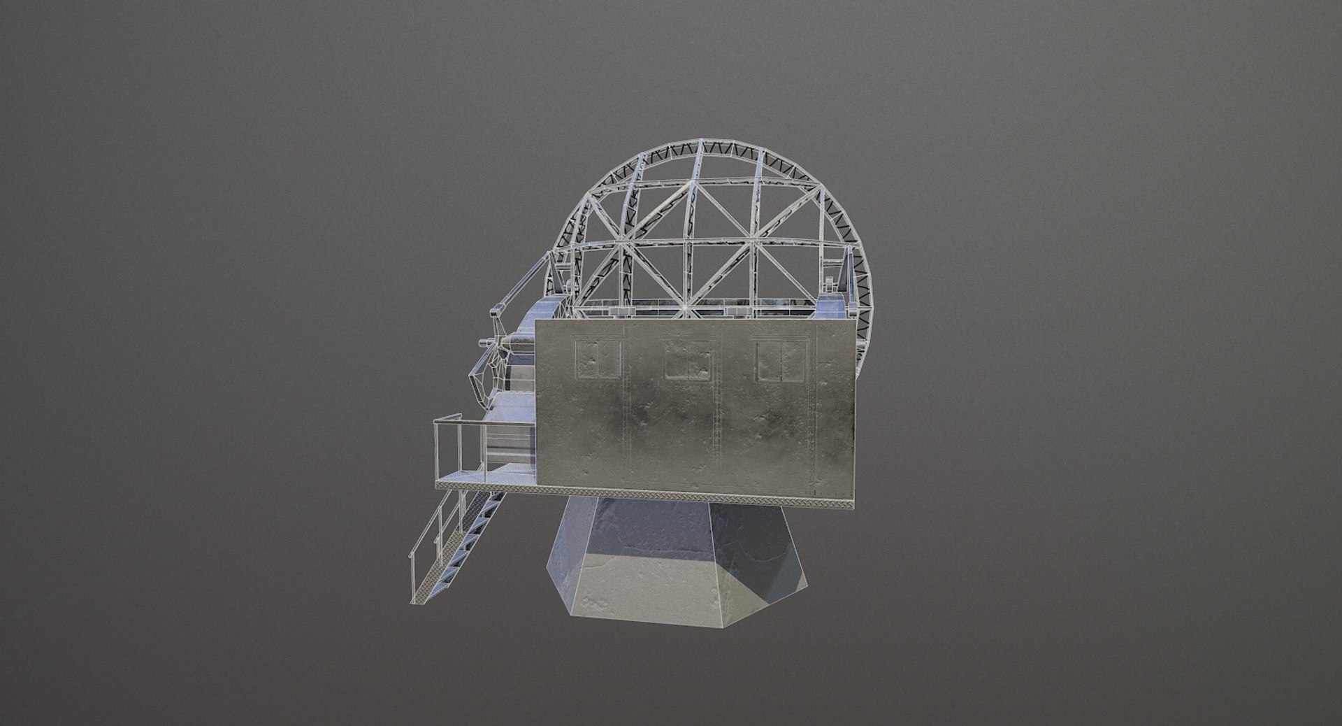 3D Radar Wwii Model - TurboSquid 1580095