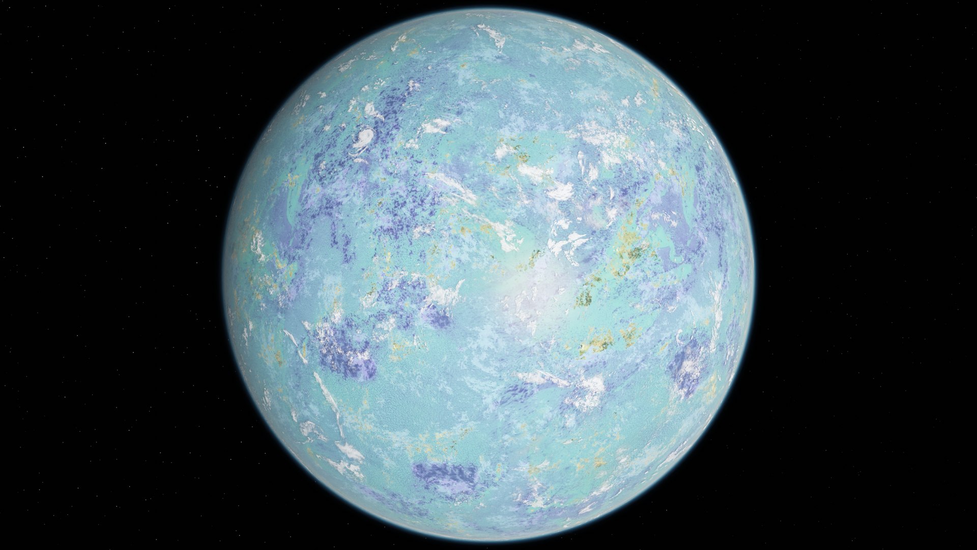8K Alien Water Planet 10 3D Model - TurboSquid 1930495