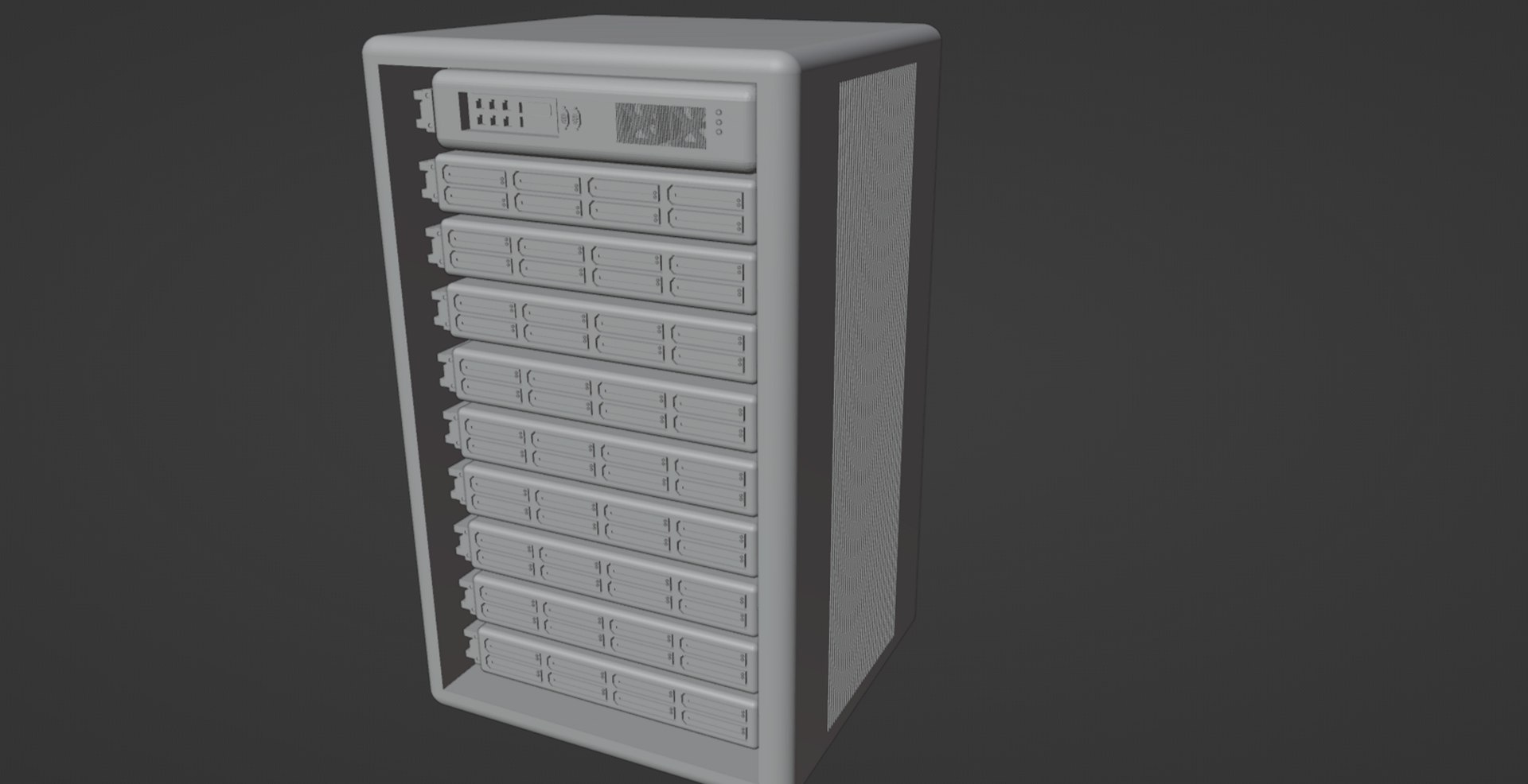 3D Low Poly Server Rack - TurboSquid 1942694