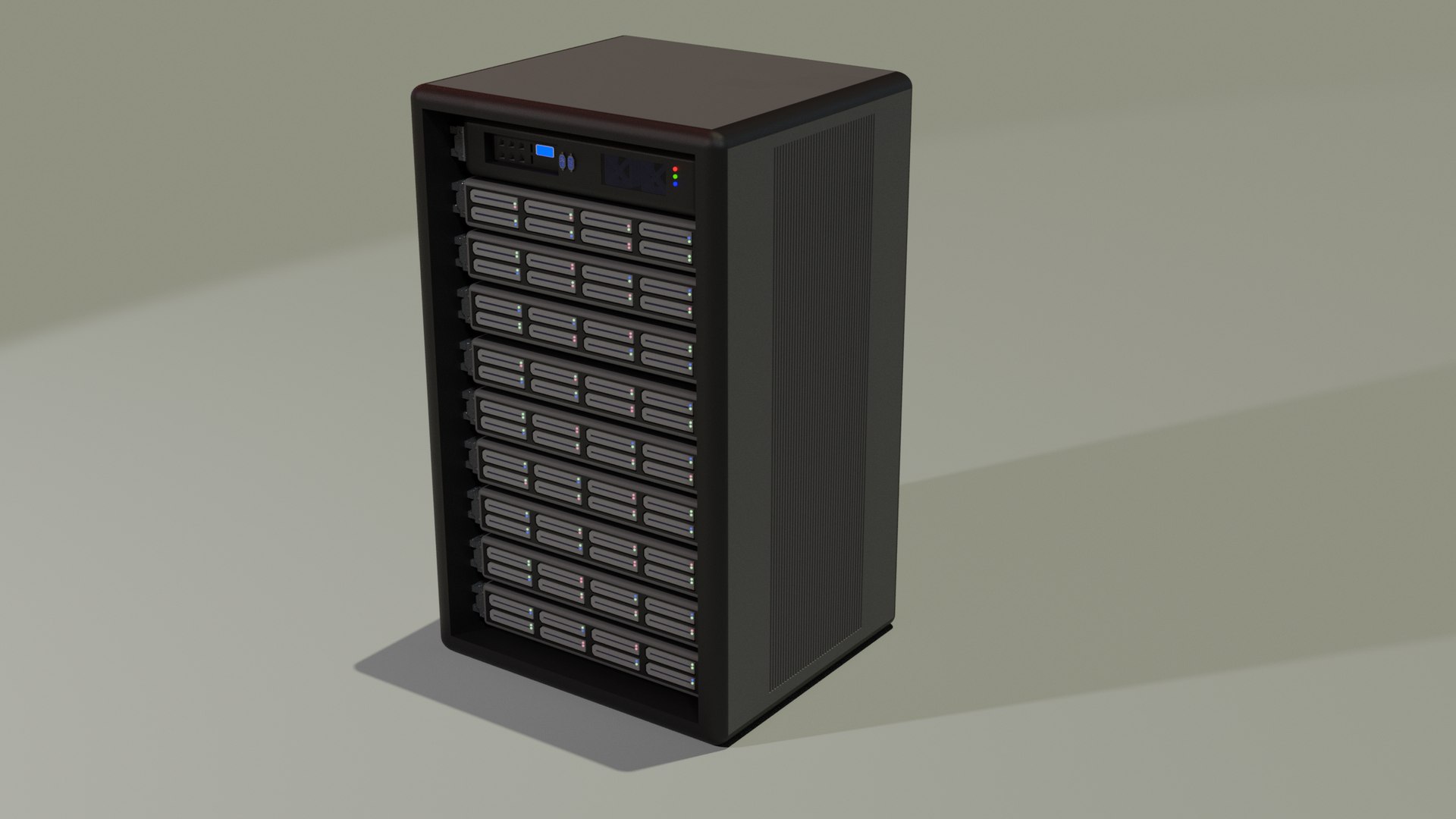 3D Low Poly Server Rack - TurboSquid 1942694