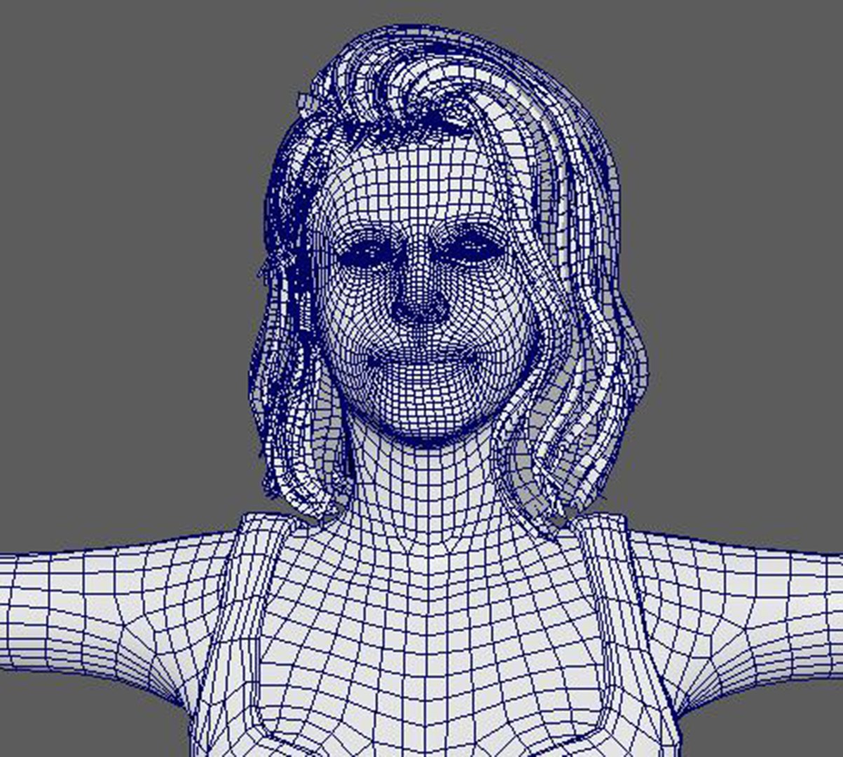 Charlize Theron 3D Model - Hyper Realistic - Low Poly 3D Model 3D Model ...