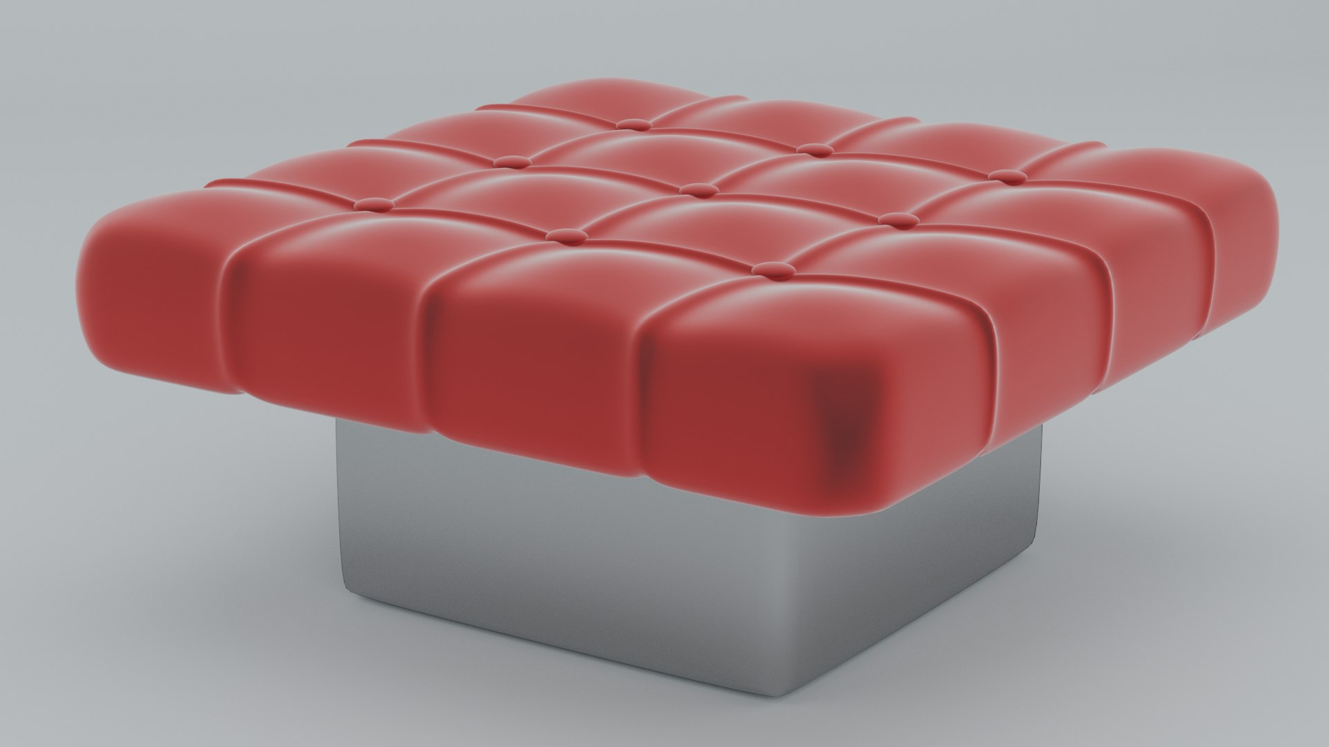 3D Ottoman Pouf - TurboSquid 1474863