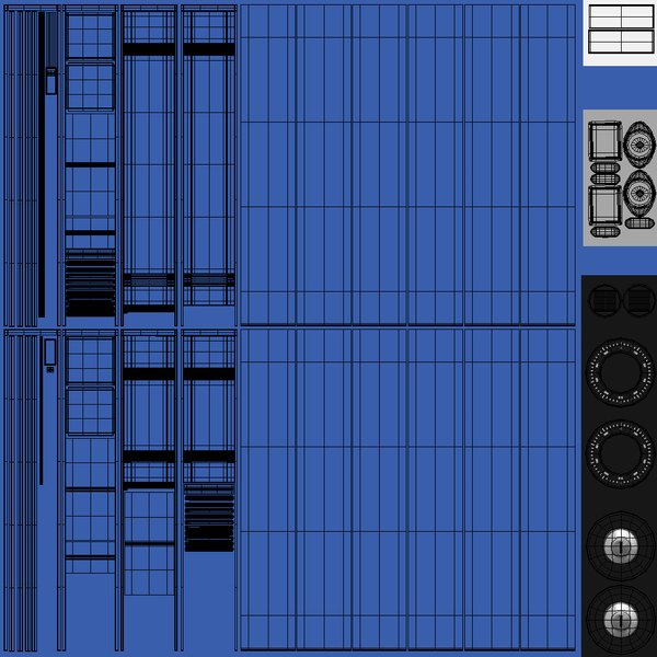 Lockers 01 model - TurboSquid 1793990