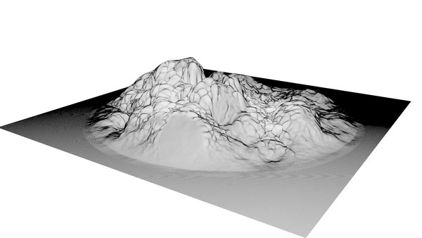 3D model Drag and Drop Terrain Mountain Kit 91 Pieces - TurboSquid 1950010