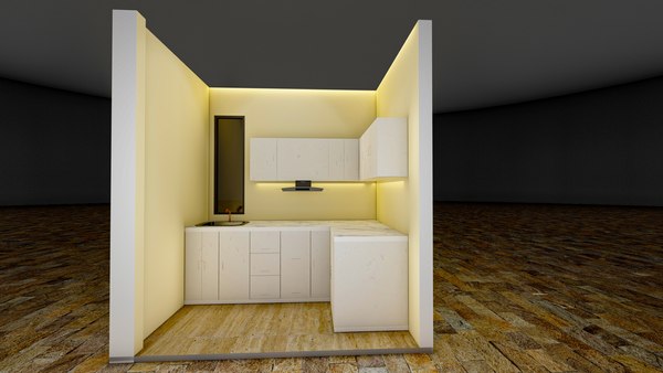 SMALL KITCHEN 3D - TurboSquid 1780698