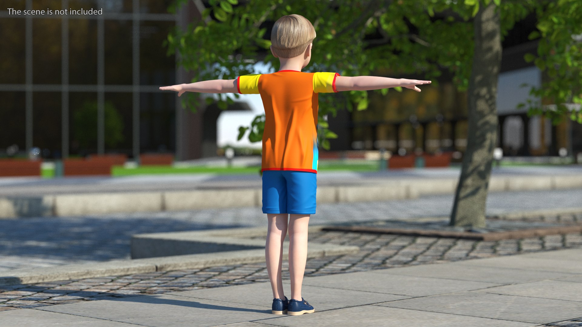 Realistic Child Boy T-Pose 3D Model - TurboSquid 1919170