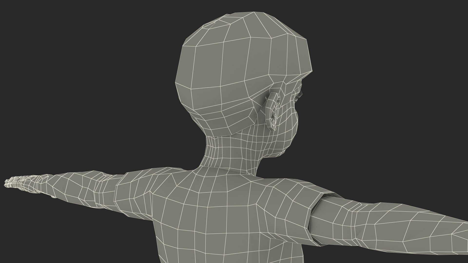 Realistic Child Boy T-Pose 3D Model - TurboSquid 1919170