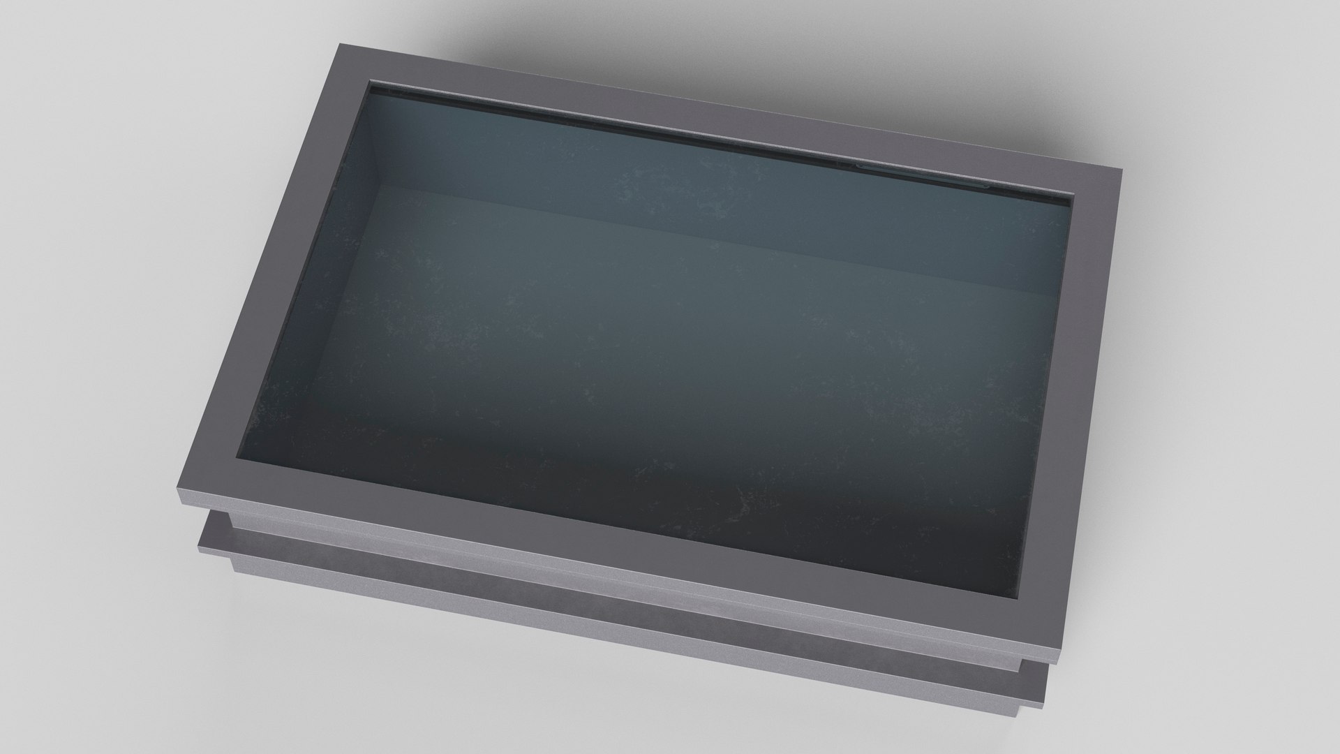 3D Modern Skylight Rectangle Window - TurboSquid 2193373