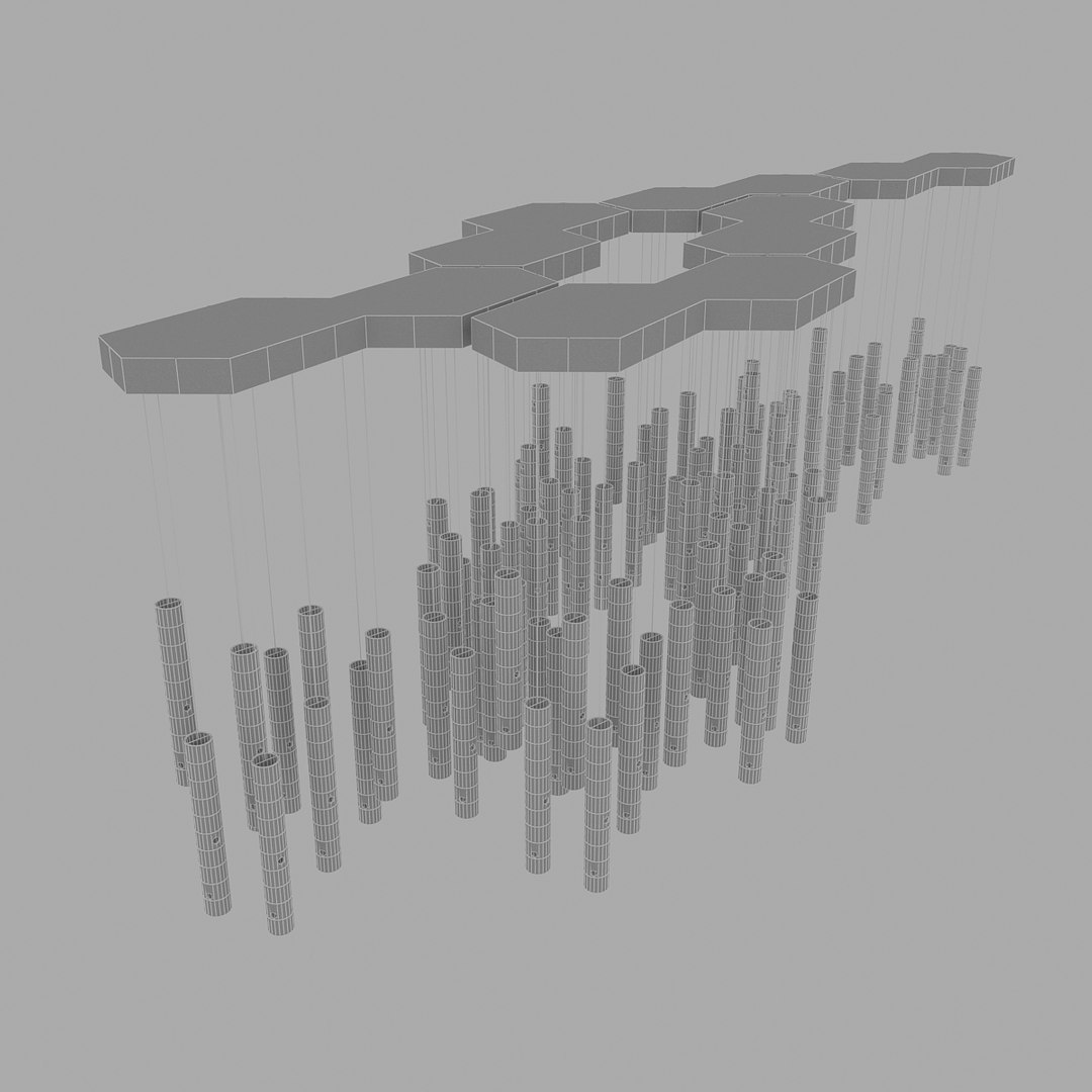 Modern Chandelier Model - TurboSquid 1455481