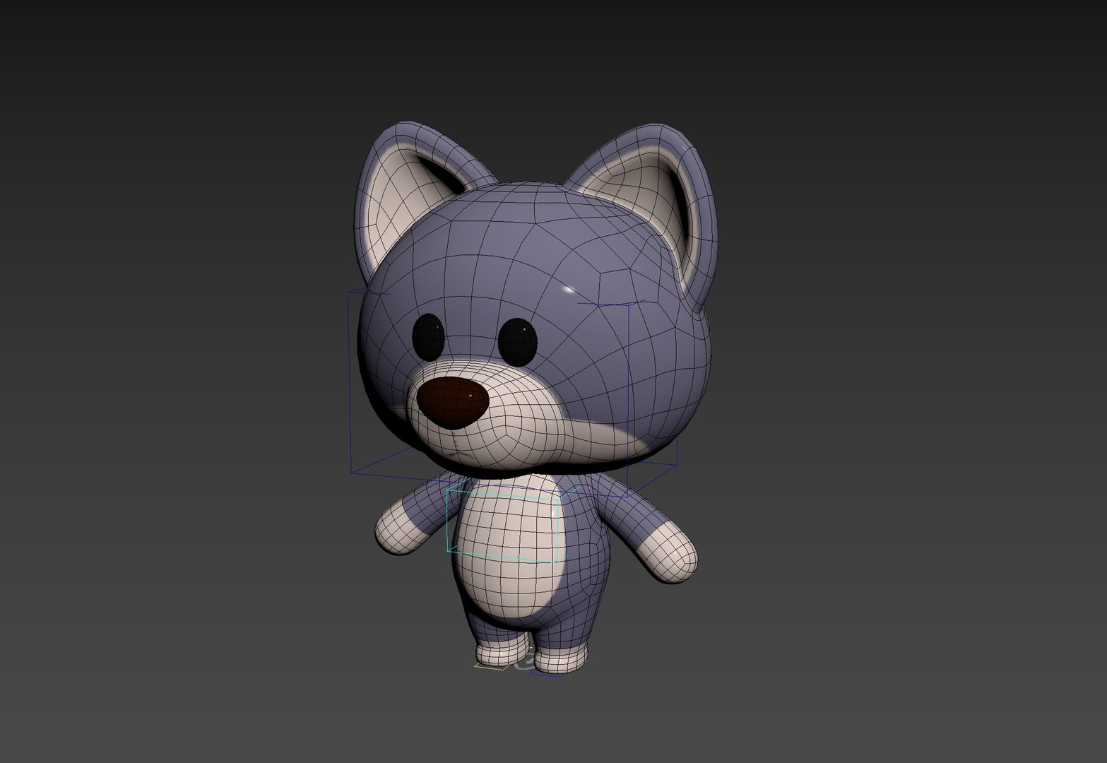 Character330 Rigged Wolf 3D Model - TurboSquid 2279324