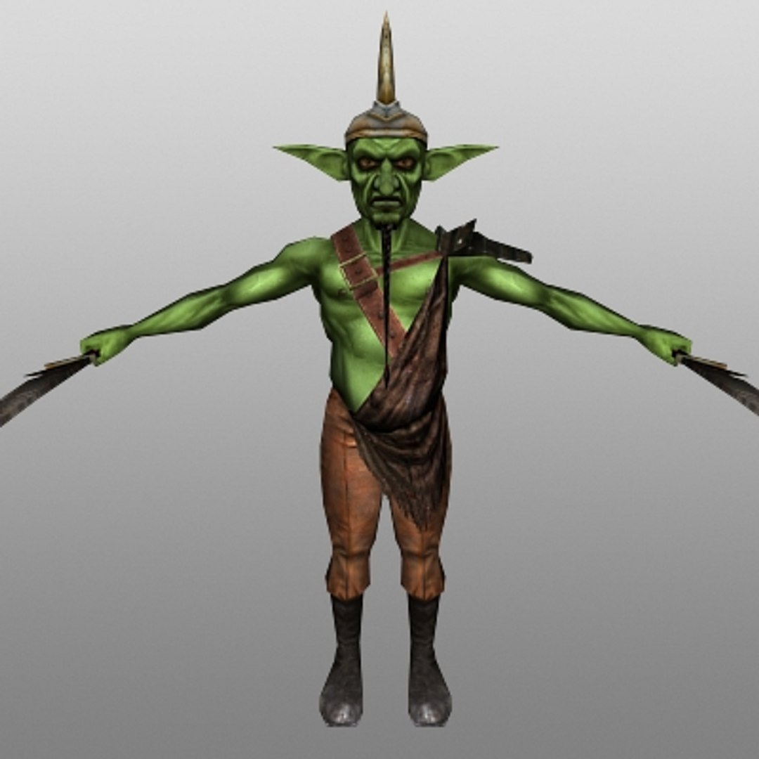 character fantasy creature 3d model
