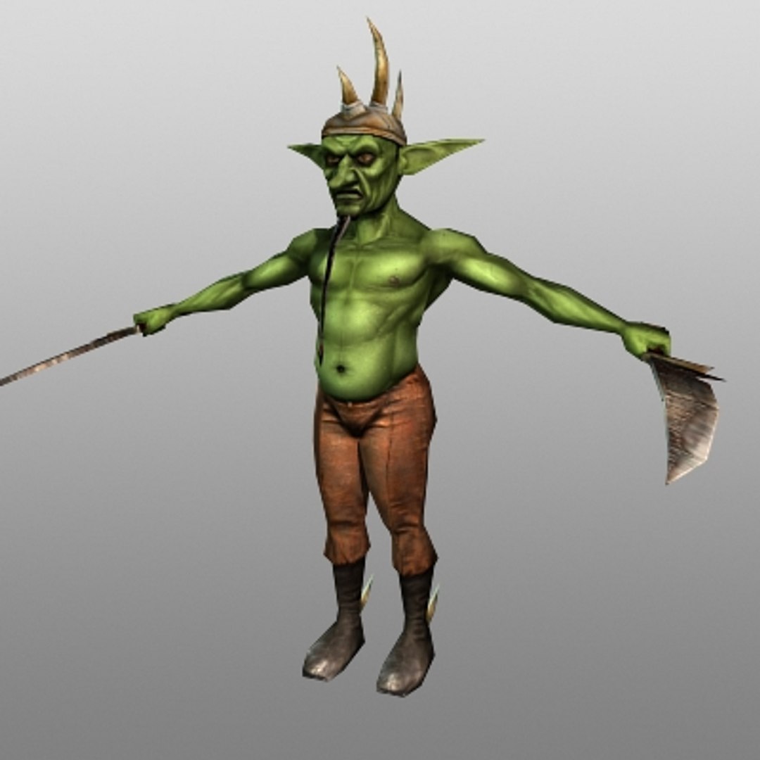 character fantasy creature 3d model