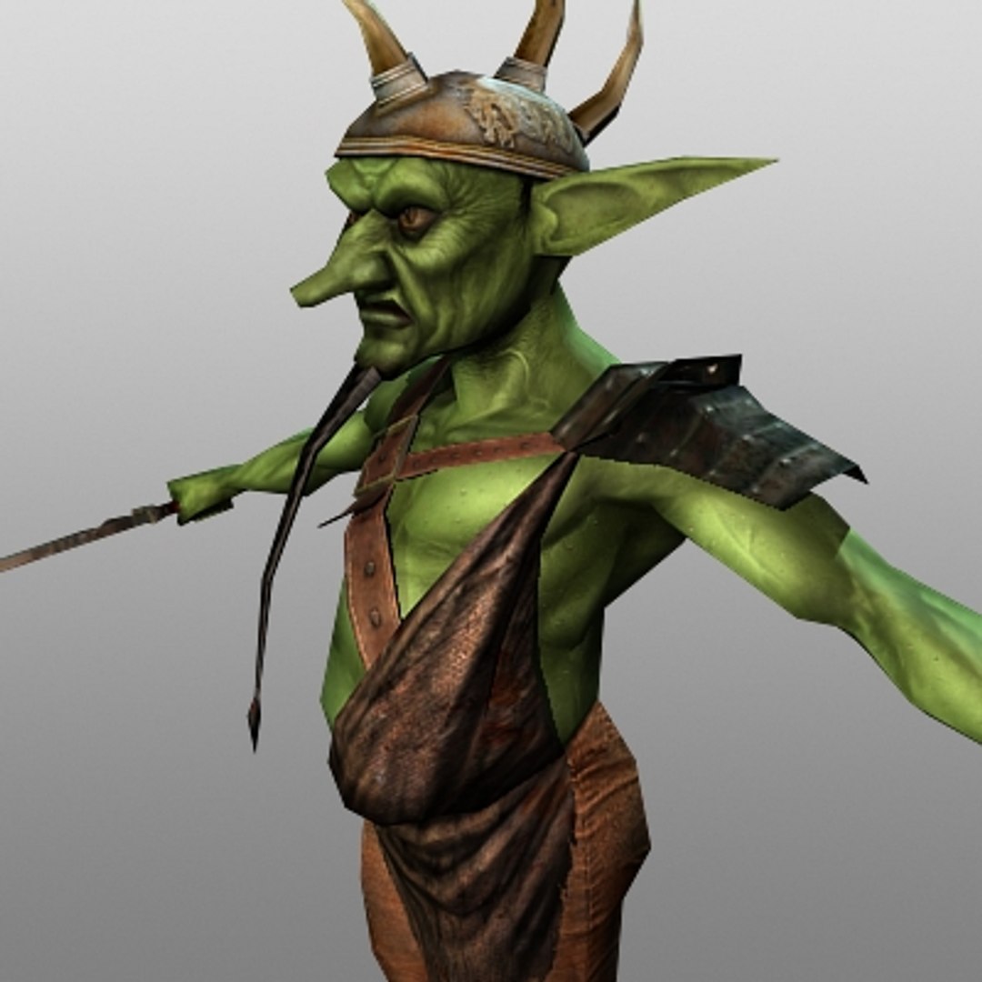 character fantasy creature 3d model