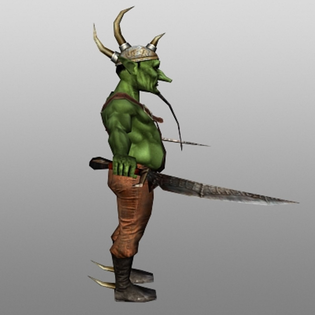 character fantasy creature 3d model