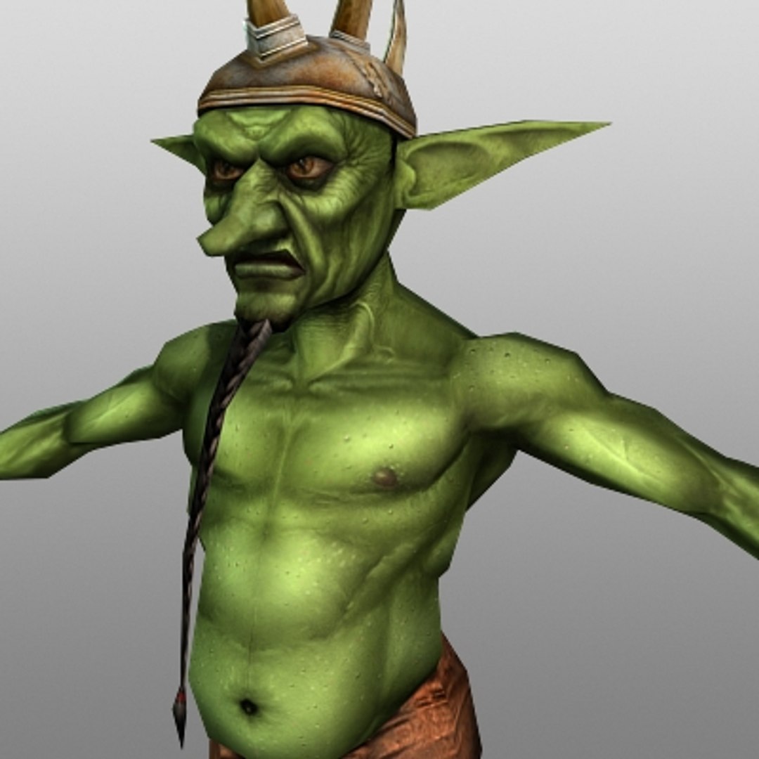 character fantasy creature 3d model